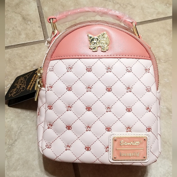 Loungefly | Bags | Loungefly Sanrio Kuromi My Melody Quilt Pattern Mini ...